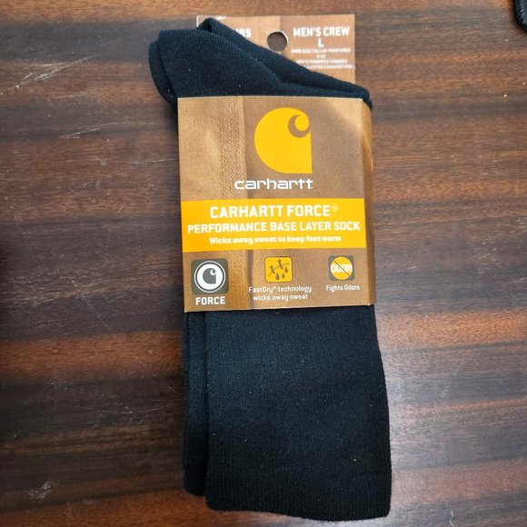 Carhartt | Underwear & Socks | Carhartt Black Force Preformance Base ...